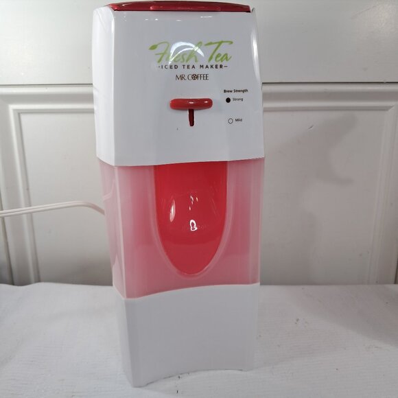 Mr. Coffee | Kitchen | Mr Coffee Fresh Tea Iced Ice Tea Maker Red 3 ...